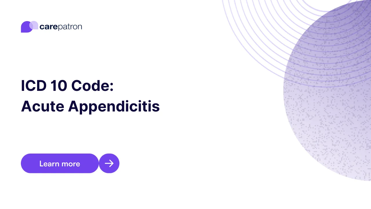 Acute Appendicitis ICD 10 CM Codes