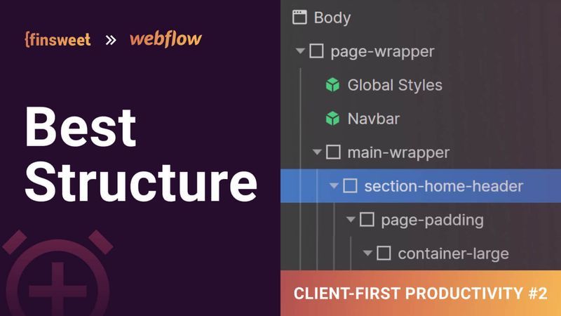 Client-First Style System for Webflow by Finsweet