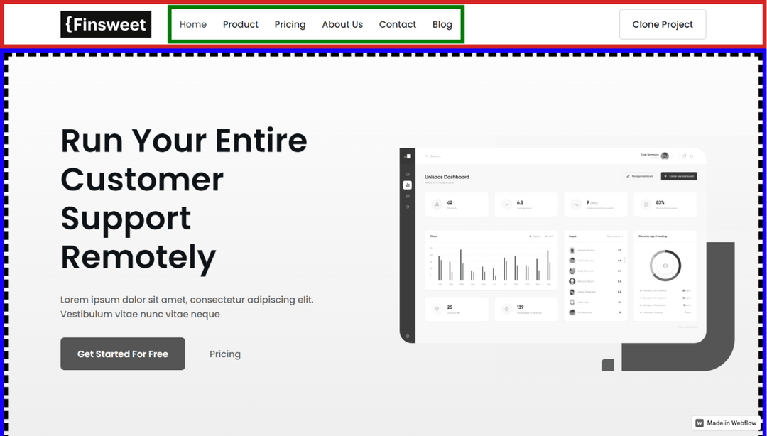 Client-First Style System for Webflow by Finsweet