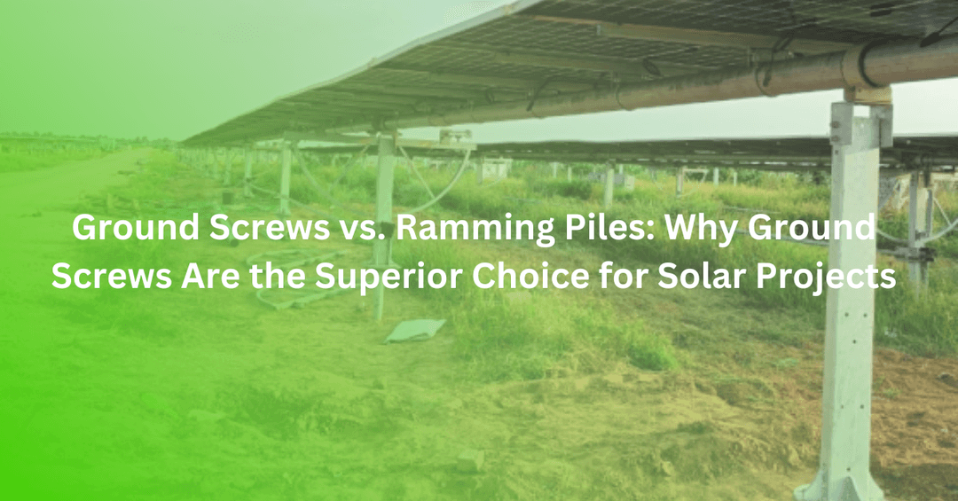 Designing Pile Foundations for Solar Panels in Challenging Soils