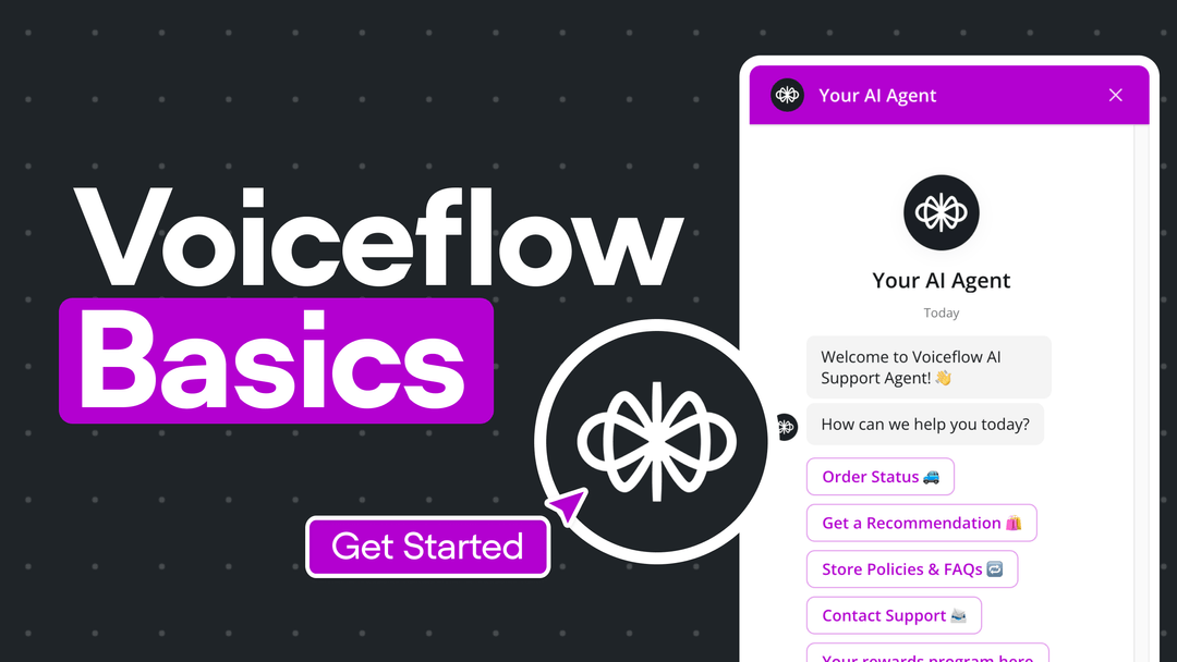 Voiceflow Learn - AI Agent Building Courses