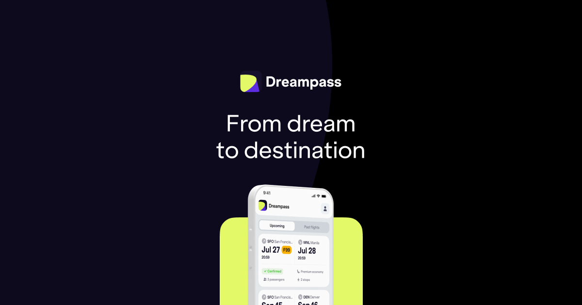 Dreampass | From dream to destination