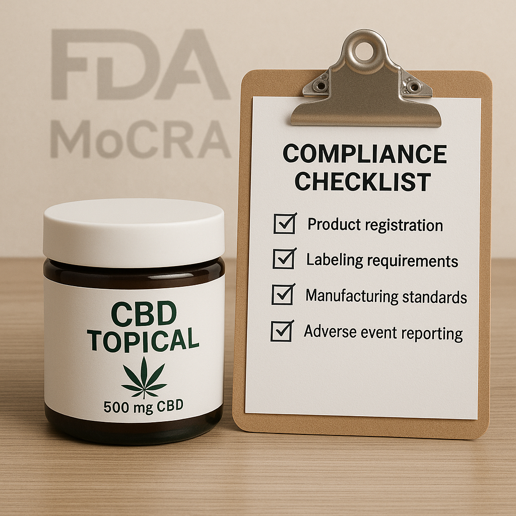 CBD Topicals & MoCRA in 2026: FDA Registration, Listing & 15-Day ...