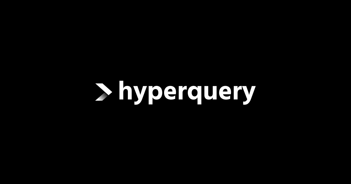Hyperquery