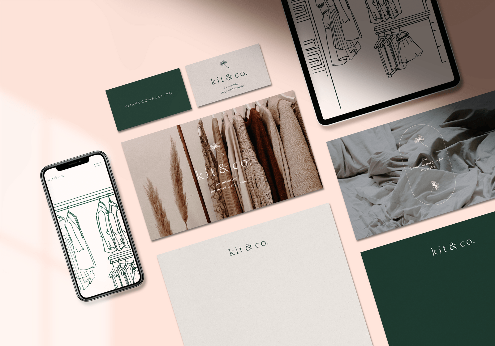 Kit & Co Branding | Caitlin Hottinger Design