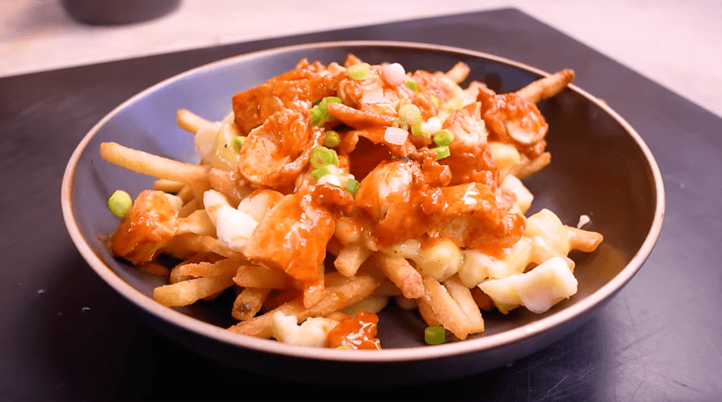 Buffalo Chicken Poutine Recipe from Sam The Cooking Guy