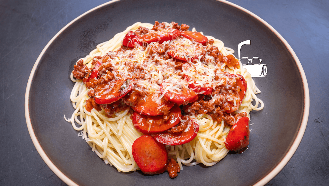 Jollibee (Filipino) Spaghetti Recipe from Sam The Cooking Guy
