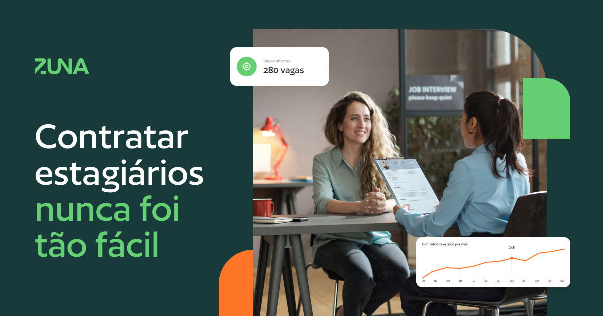 Zuna é a solução completa para gestão de programas de estágio e ...