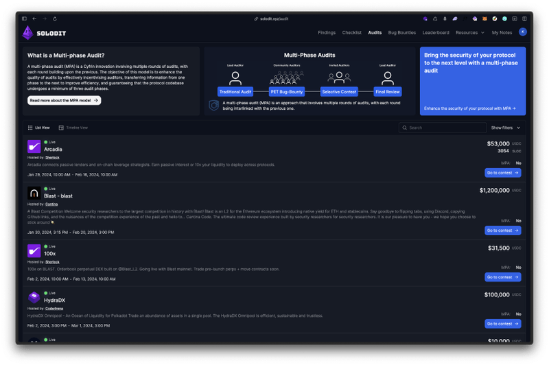 Blockchain Security, Smart Contract Audits, Developer Education - Cyfrin