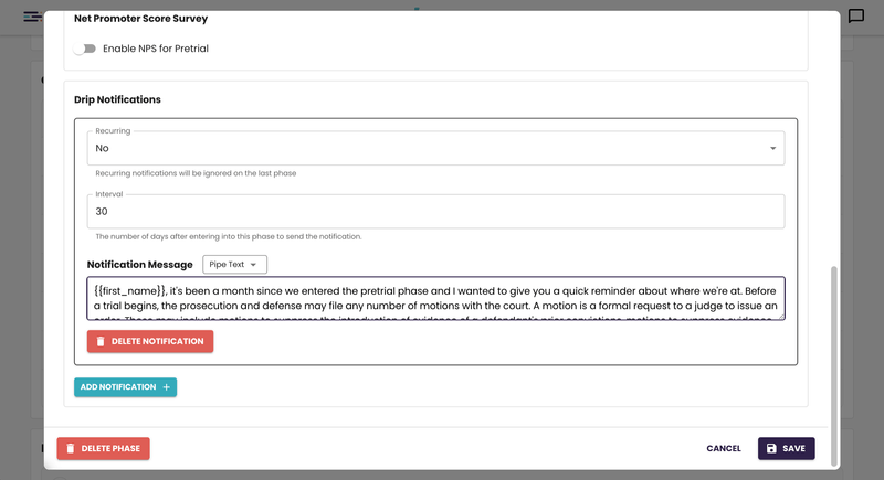 Branded Client Portal for Law Firms | Automatic Case Updates | Hona