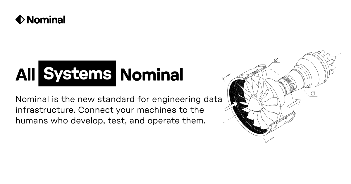 Nominal - Engineering Data Infrastructure
