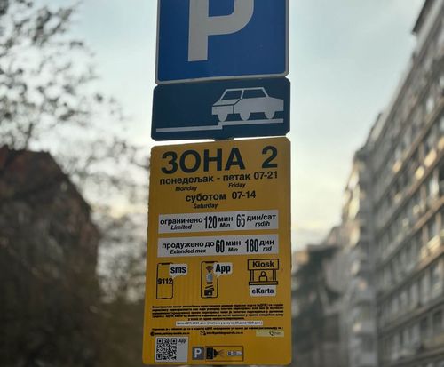 Parking servis cene zonsko parkiranje u Beogradu