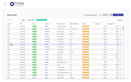 Accounting ERP Software | See Profit4 in Action | UK Based