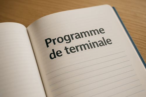 Eliott - Quel est le programme 2025 de terminale en filière générale