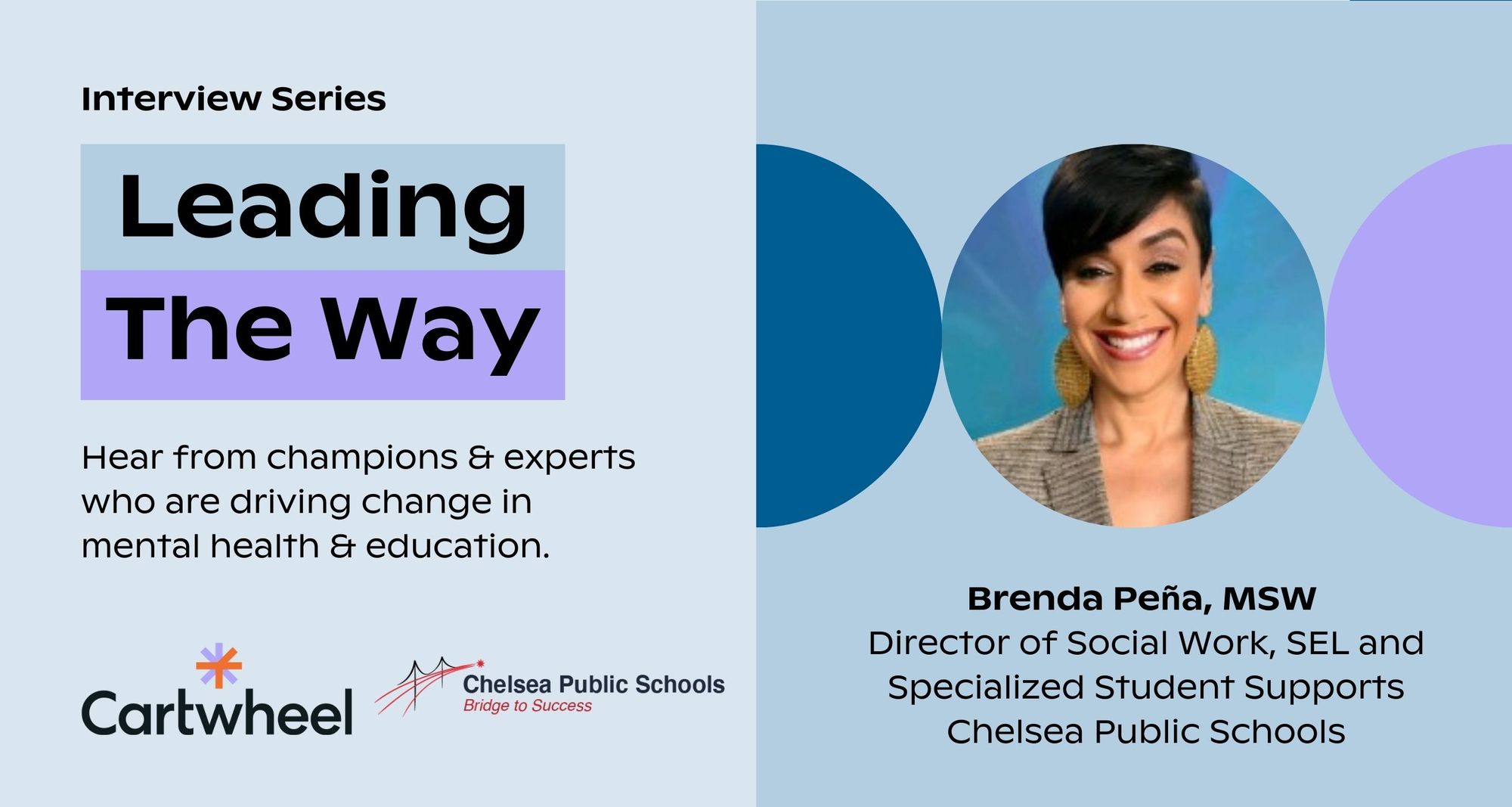 Brenda Peña, Director of Social Work, SEL and Specialized Student ...