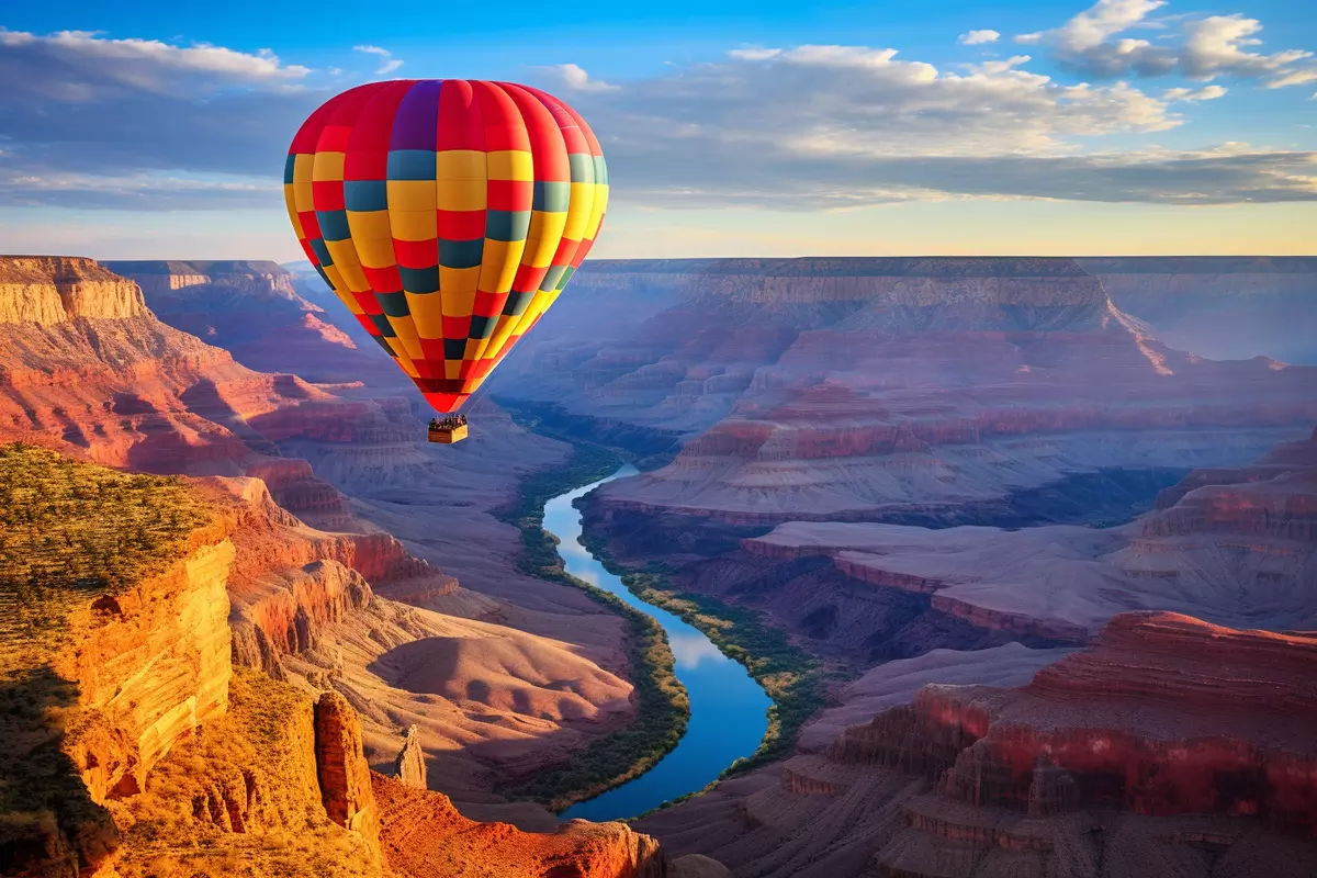 Grand Canyon Hot Air Balloon Rides