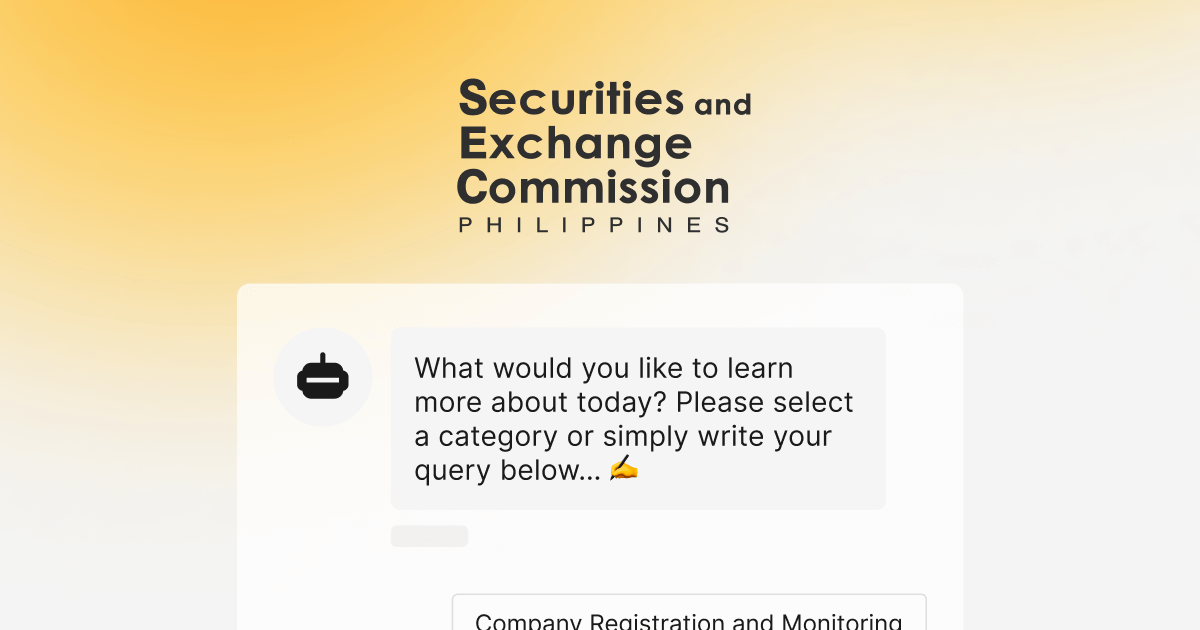 Securities exchange automates 85% citizen inquiries in the Philippines ...