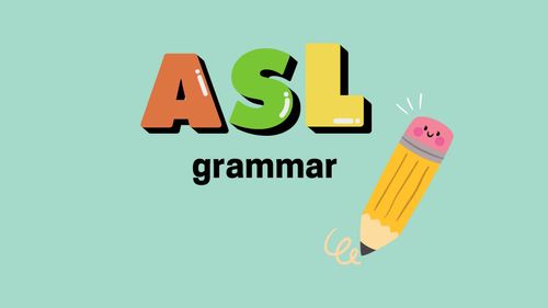 Explaining the Basic ASL Sentence Structure | ASL Bloom