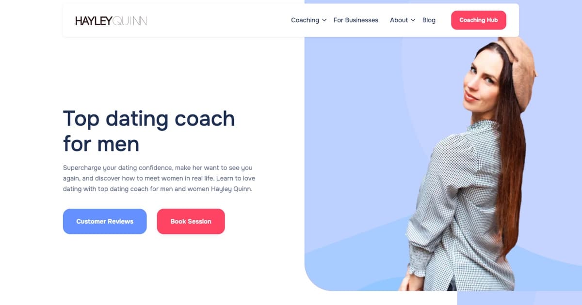 Men’s Dating Coaching Programs | Hayley Quinn