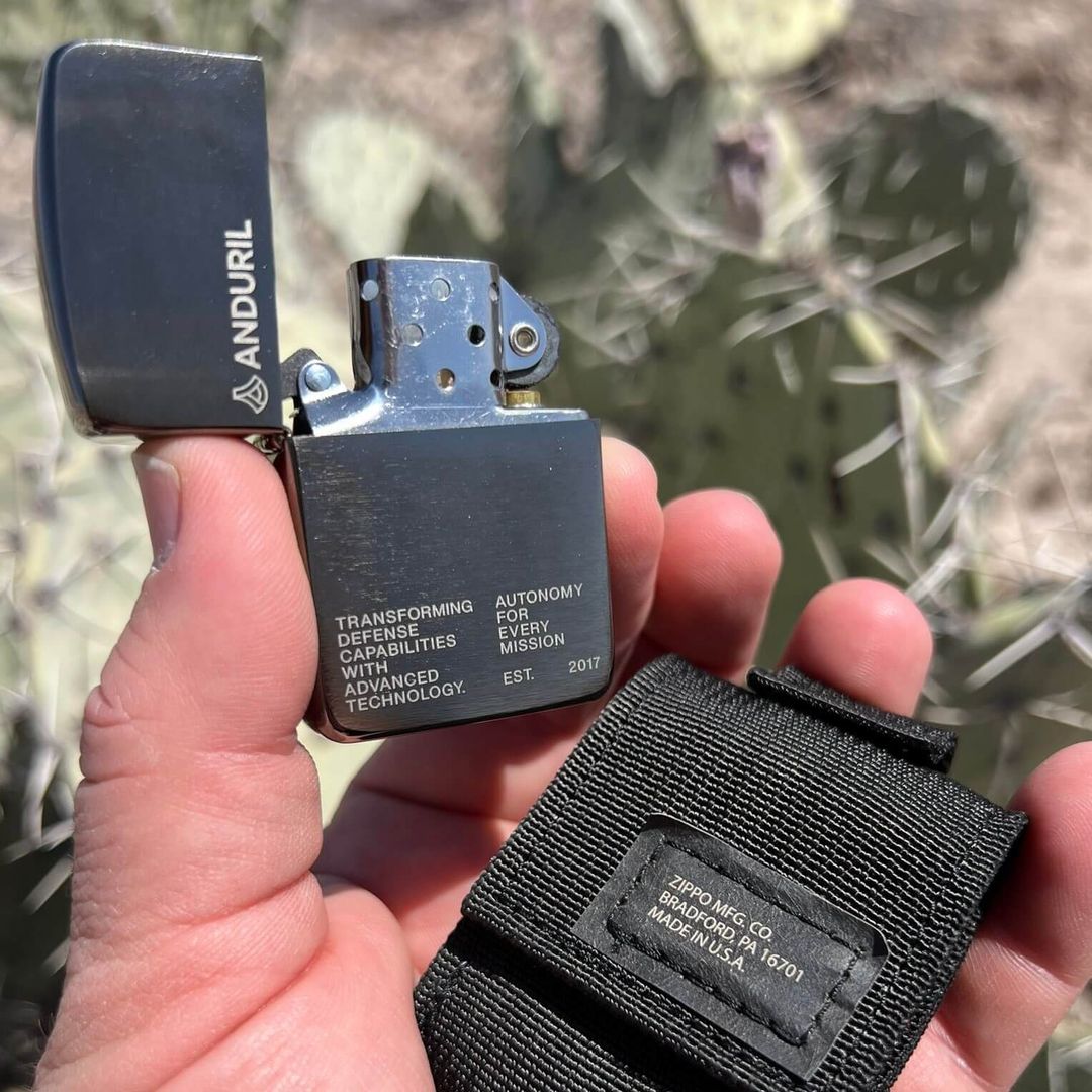 Anduril: Company swag and merch