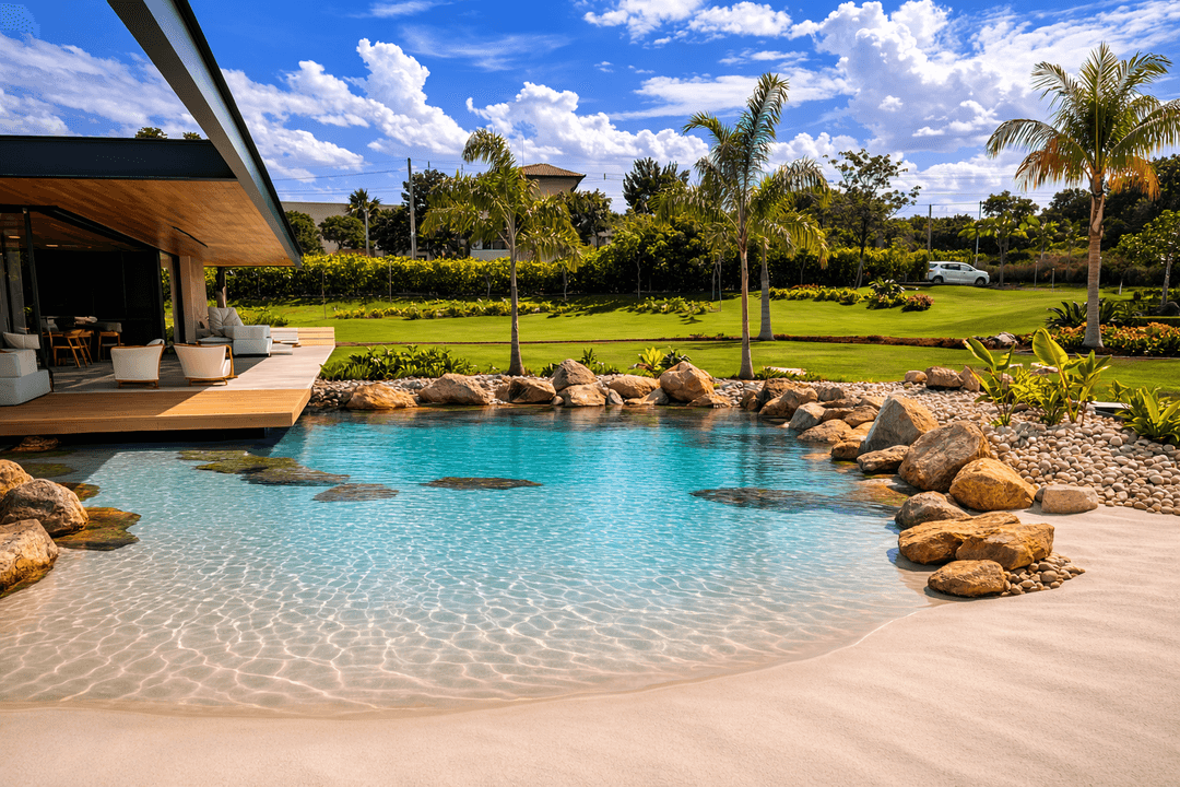 Beach Entry Pool Costs, Designs & Pros/Cons | 2026 Guide