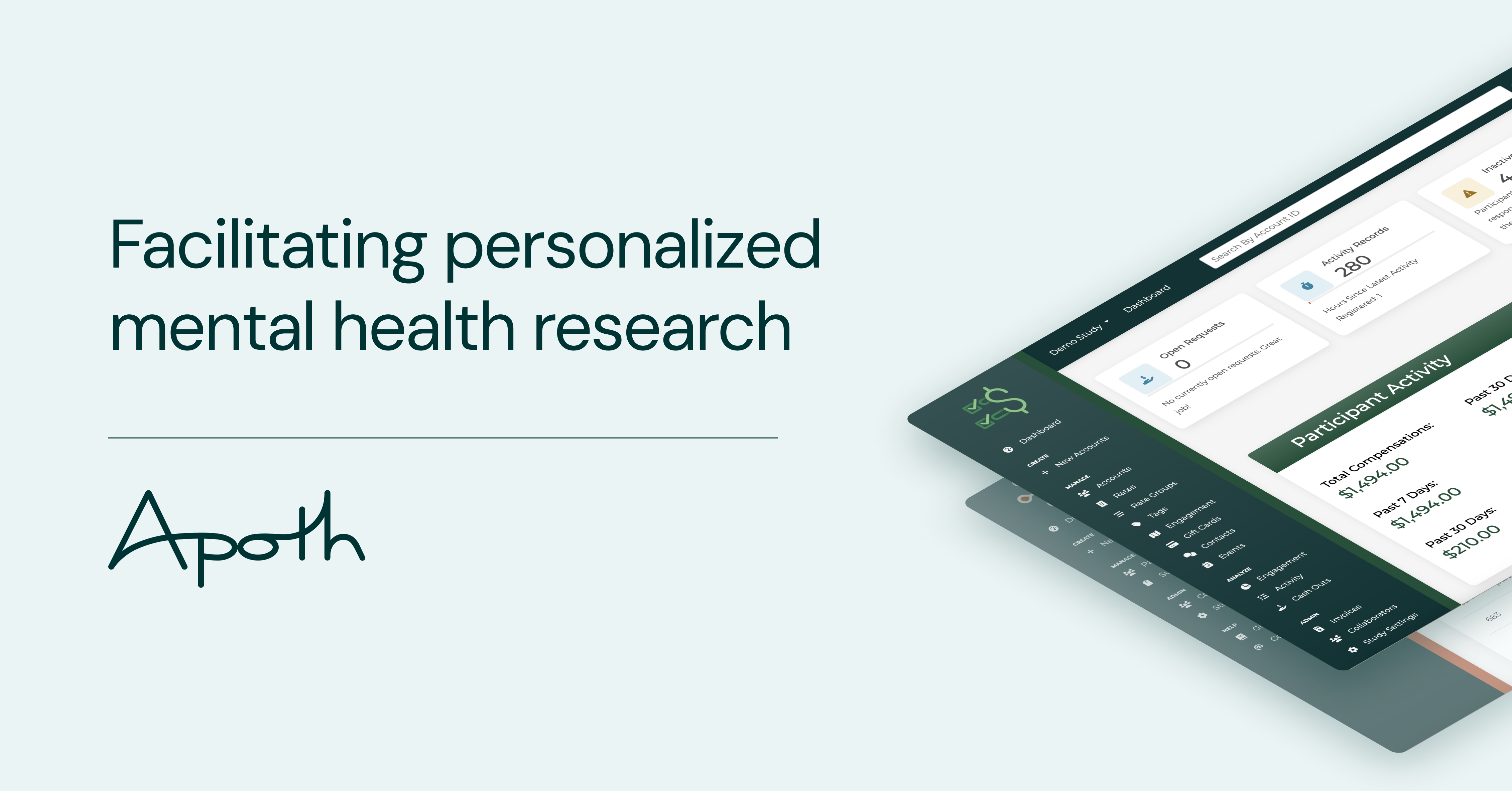 Apoth | Facilitating personalized mental health research