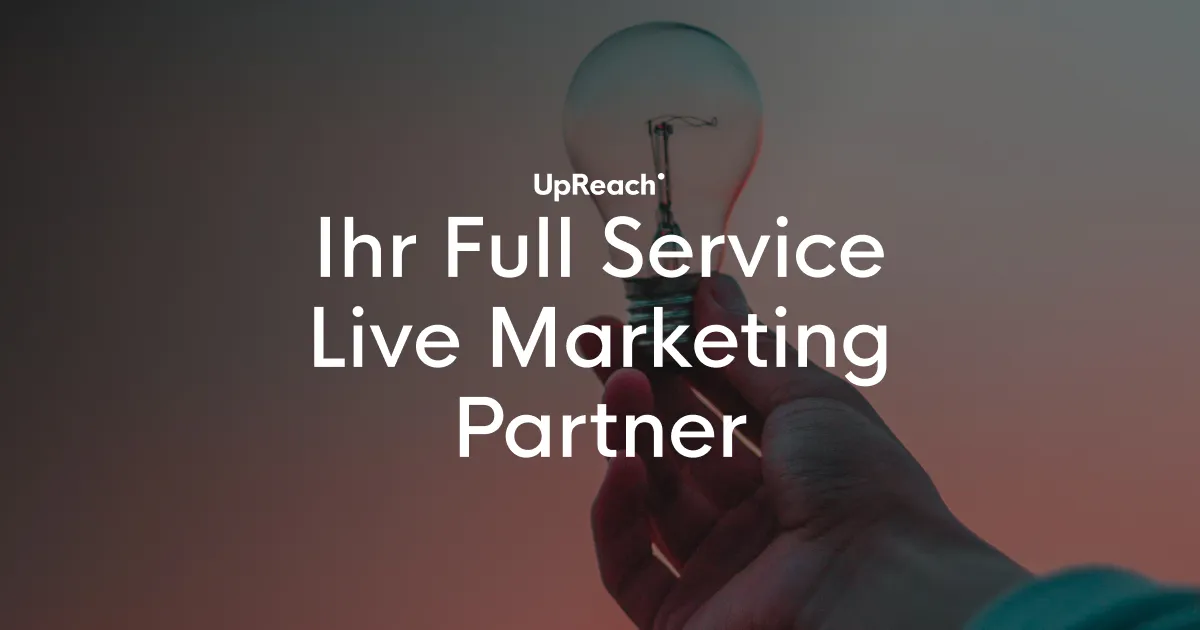 UpReach | Your full service partner for interactive live marketing