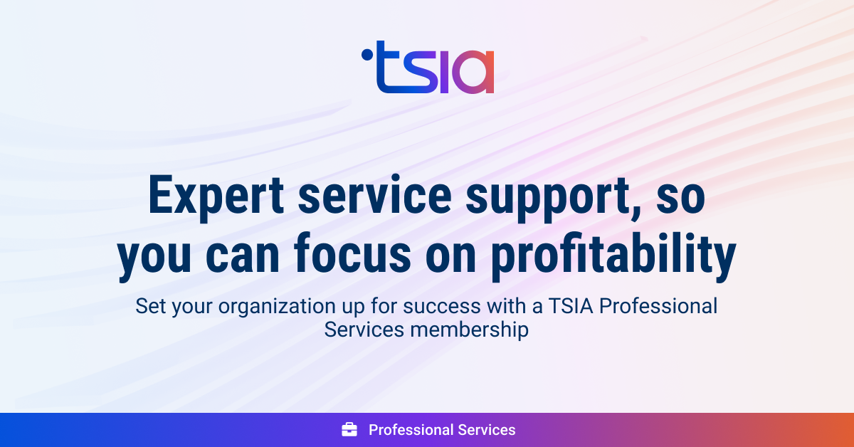 Professional Services Research Area | TSIA