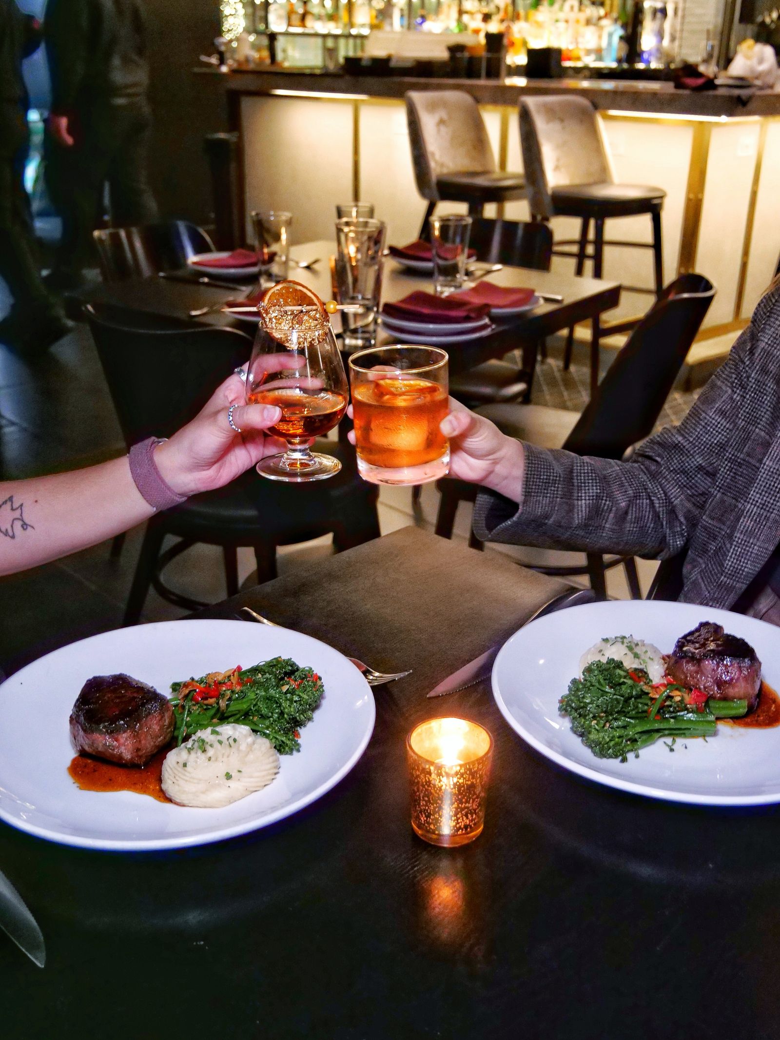 Elevated Steakhouse Hidden Inside a Movie Theater: Juliet in River Oaks ...