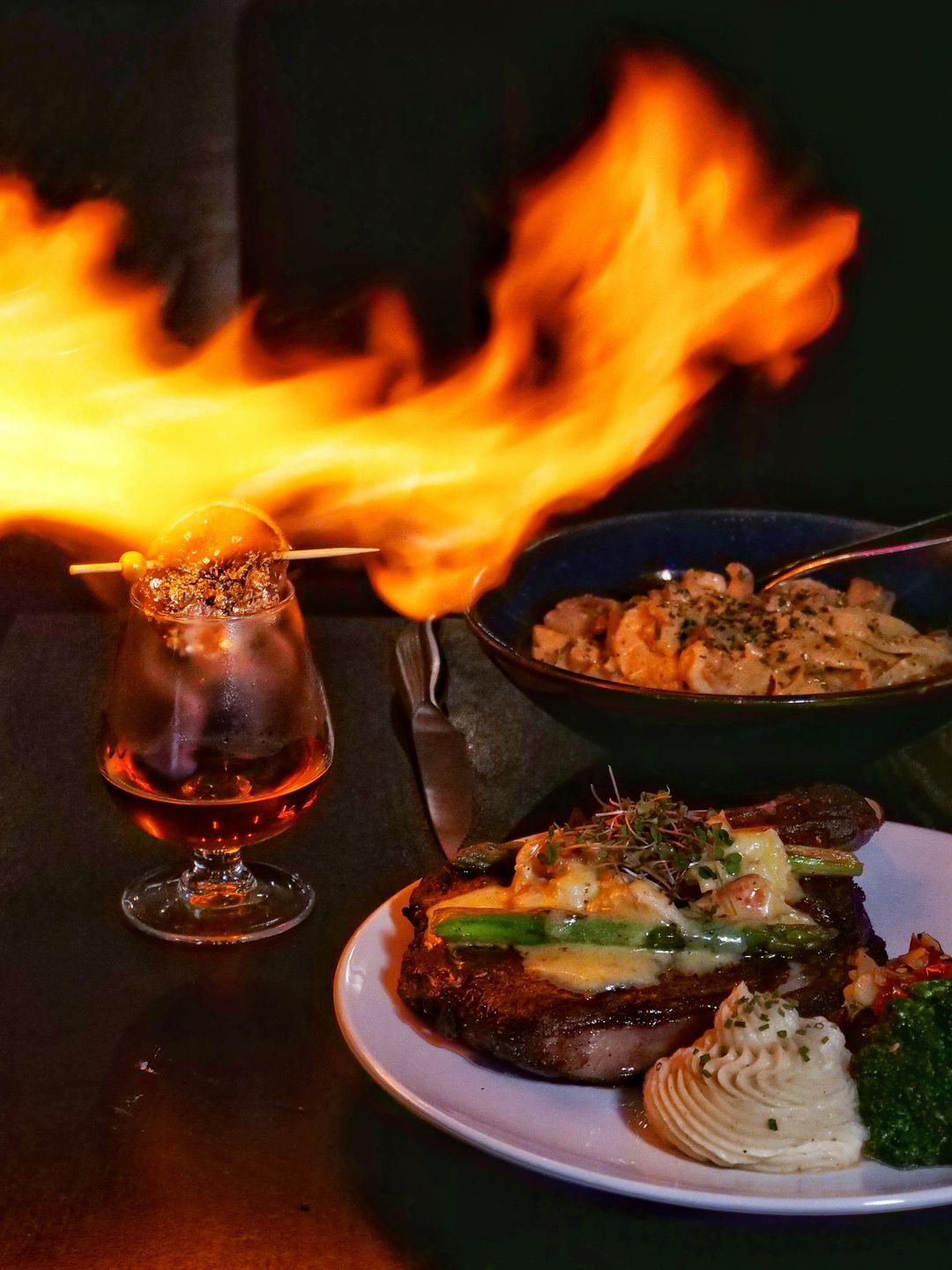 Elevated Steakhouse Hidden Inside a Movie Theater: Juliet in River Oaks ...