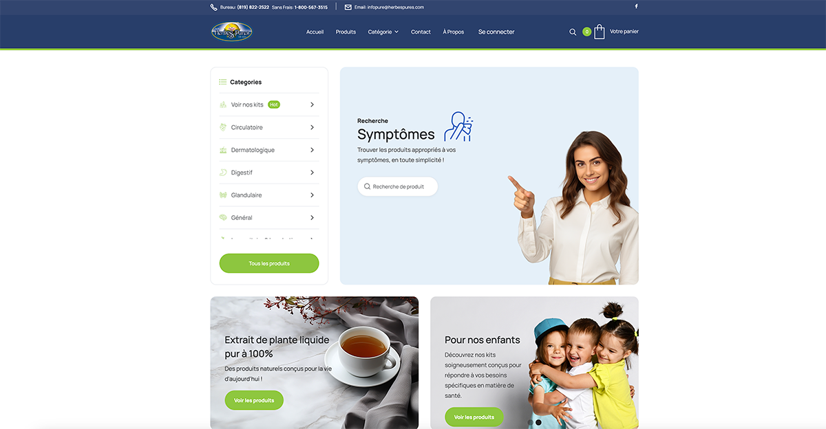 Boutique | Herbes Pures Boutique de Produits Naturels