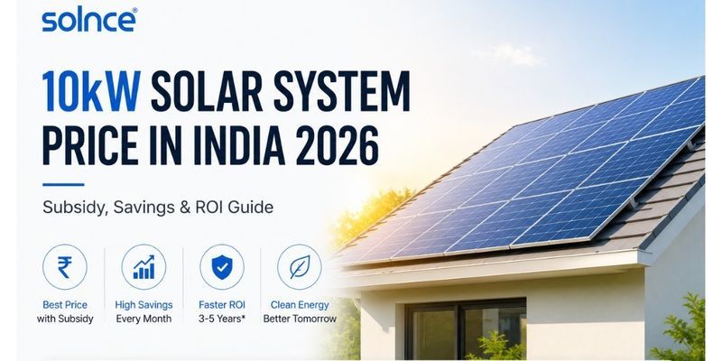 10kW Solar System Price in India: Subsidy & ROI 2026