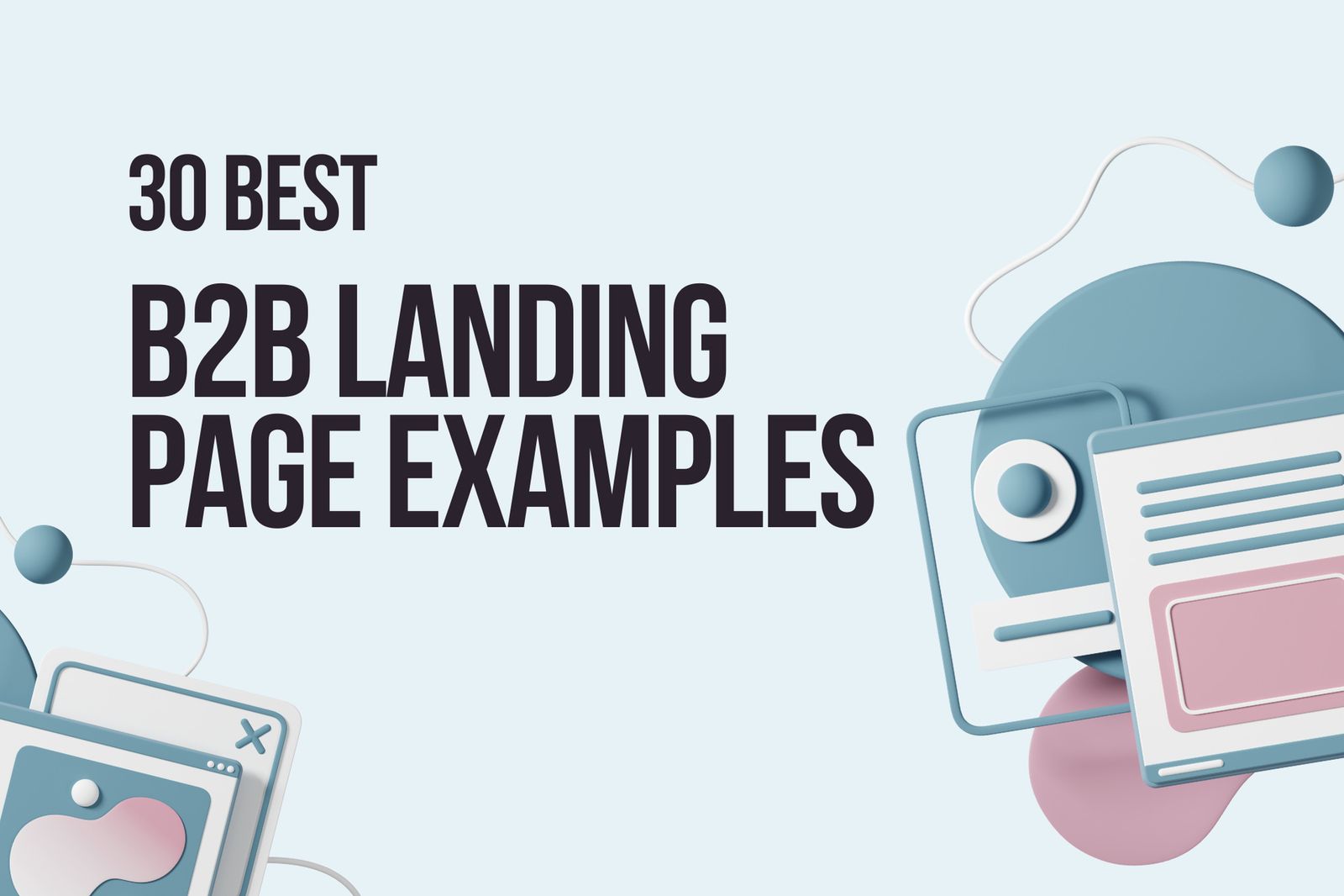 30 Best B2B Landing Page Examples of 2025