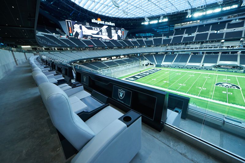 Premium Loge Seating at Allegiant Stadium | Allegiant Stadium Suites ...
