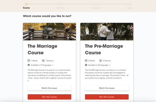 The Marriage Course builder - The Marriage Course