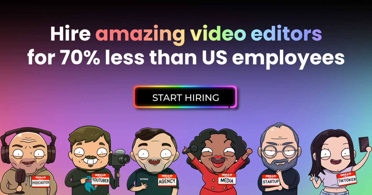 Get Started | Hire Video Editors