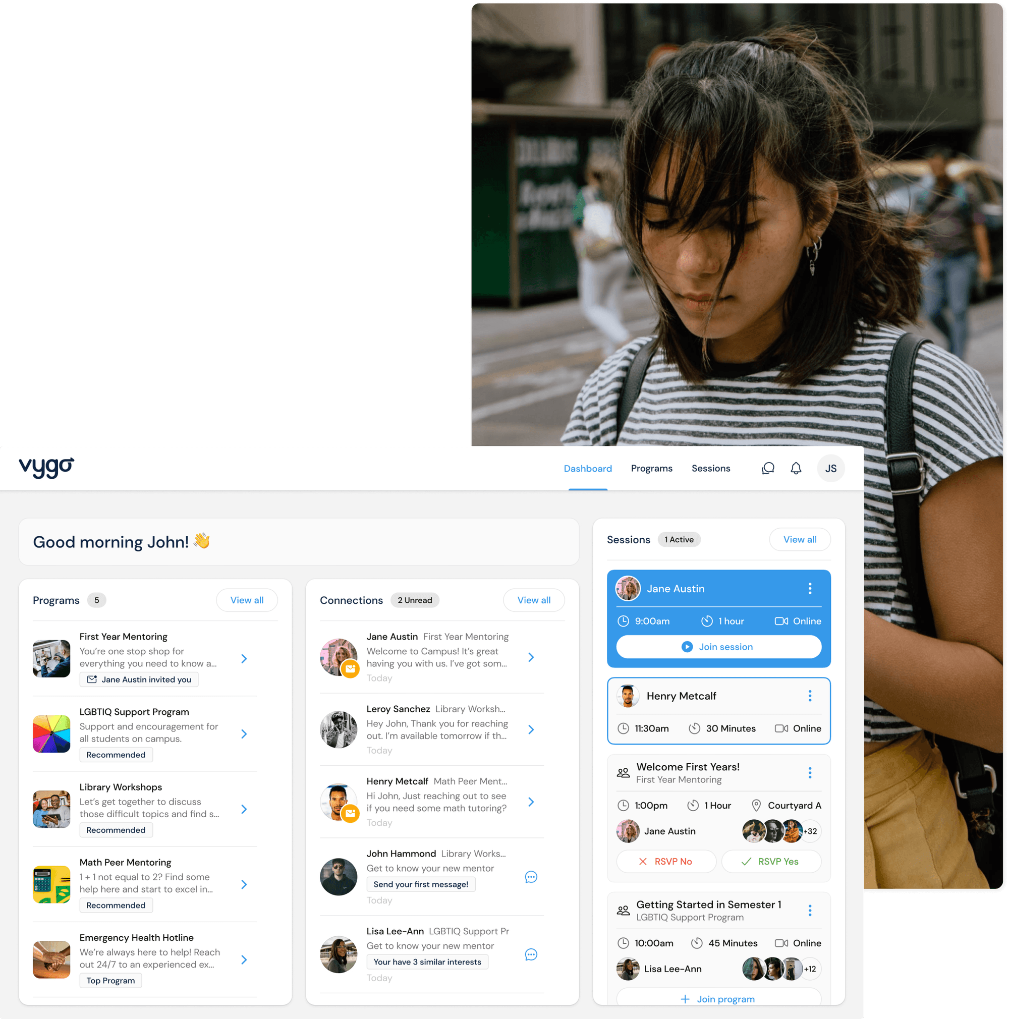 Vygo | Student Support & Mentoring Platform