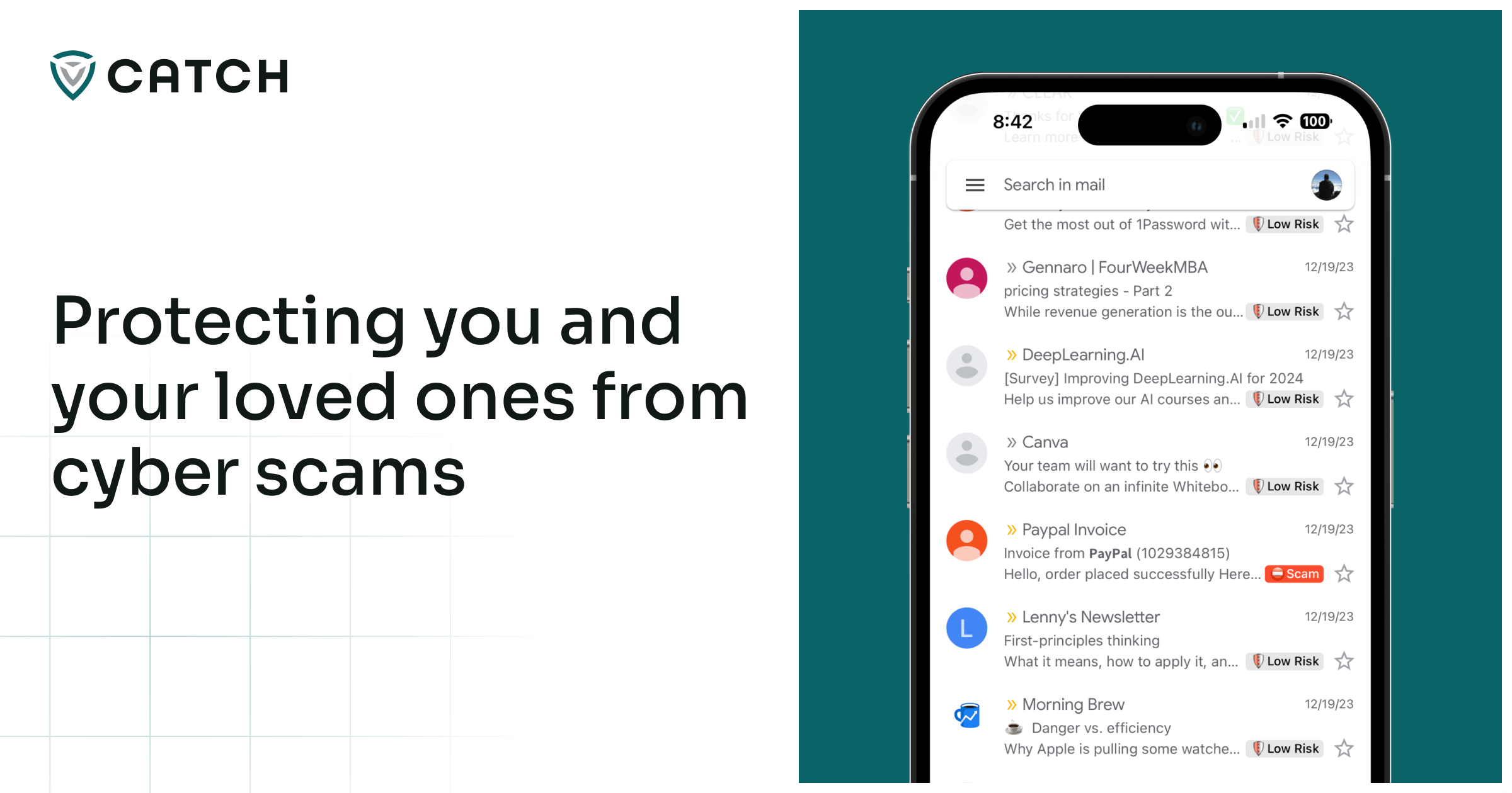 Cyber Scam Protection | Catch