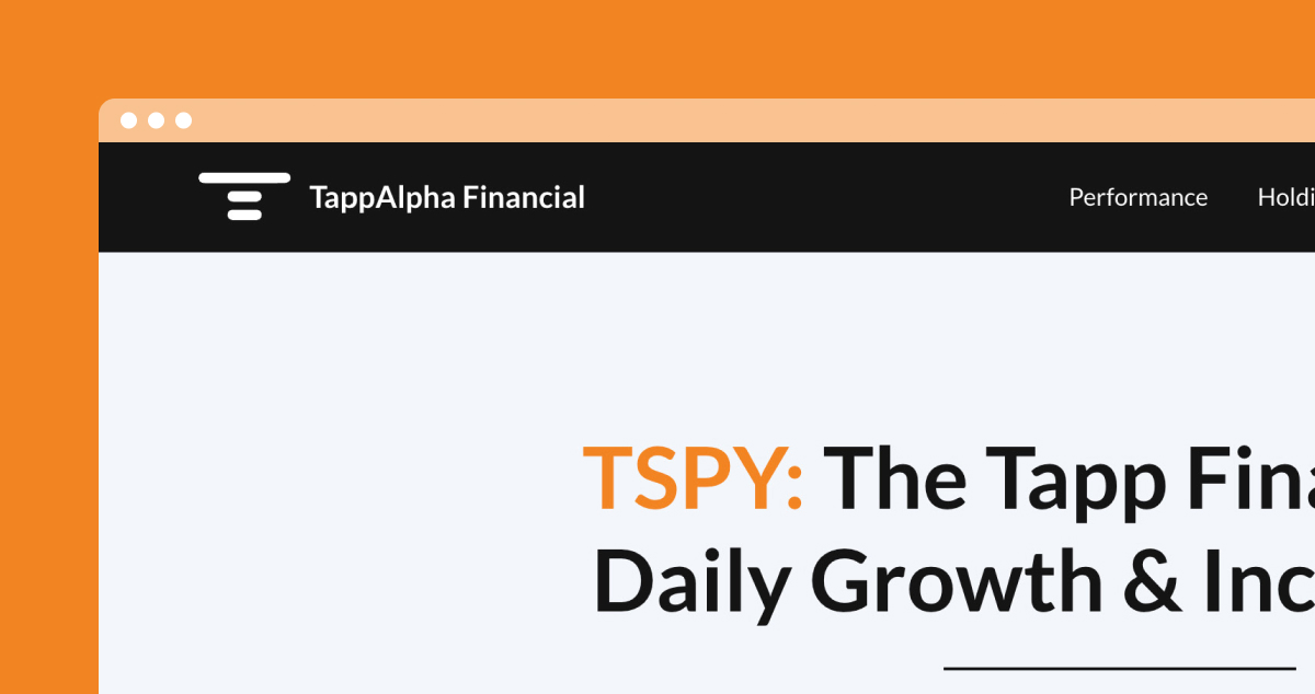 TSPY ETF: Daily Growth & Income with S&P 500 Exposure - Tapp Finance