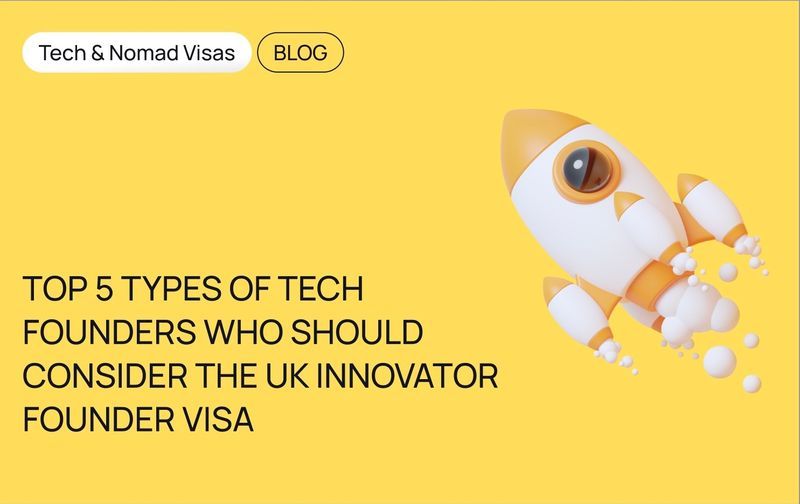 5 Tech Founders for UK Innovator Founder Visa