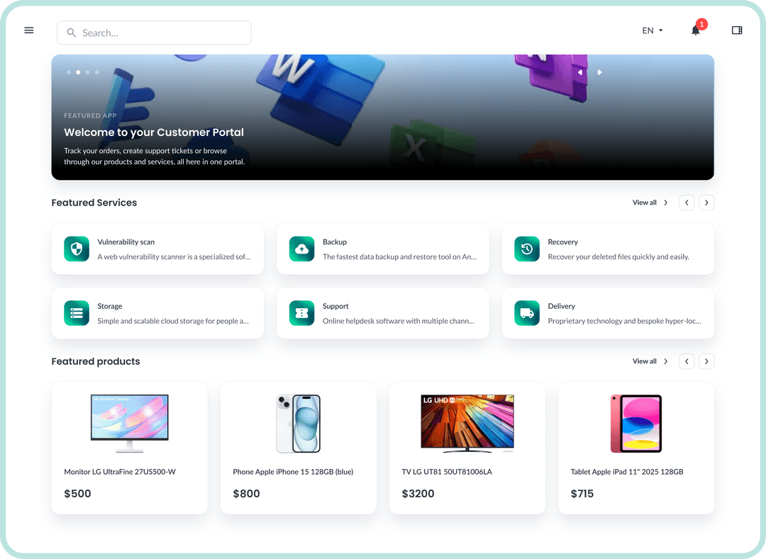 How to Build a Webshop in ZaveIT | Step-by-Step for MSPs