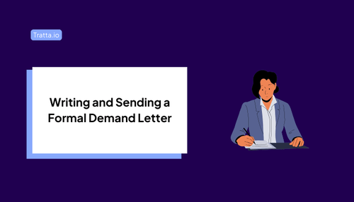Key Tips to Writing and Sending a Formal Demand Letter