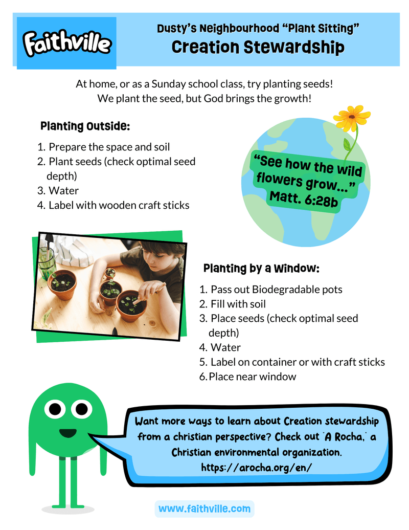 Free Resources for Kids and Educators - Faithville