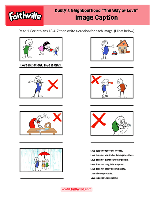 Free Resources for Kids and Educators - Faithville