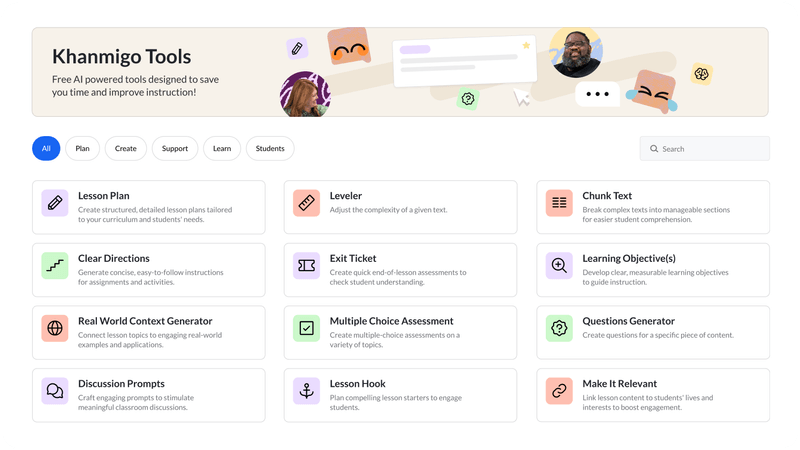 Khanmigo: Free, AI-powered teacher assistant by Khan Academy