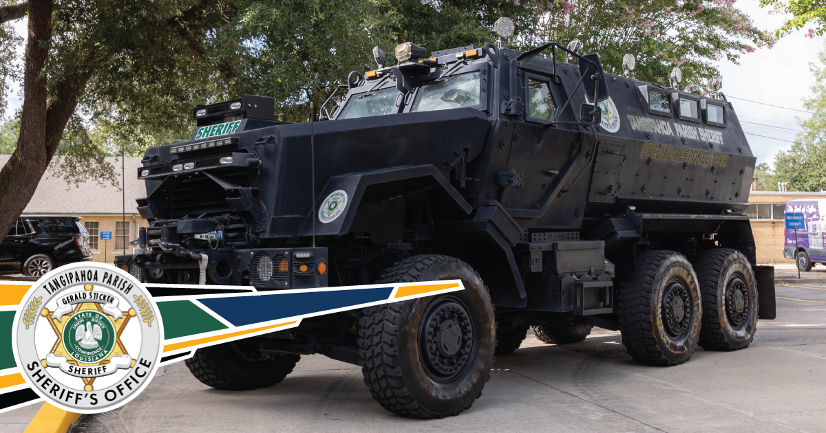 Tangipahoa Parish Sheriff's Office Departments | TPSO