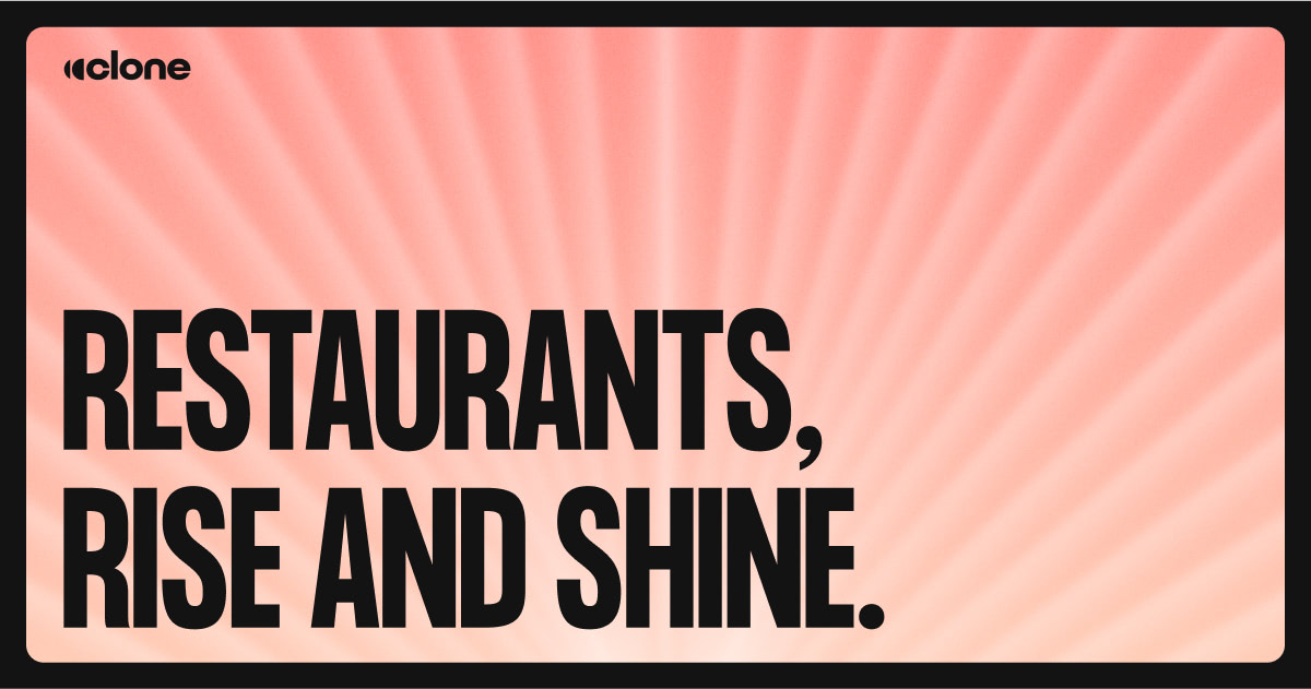 Clone | Creator of food brands for delivery