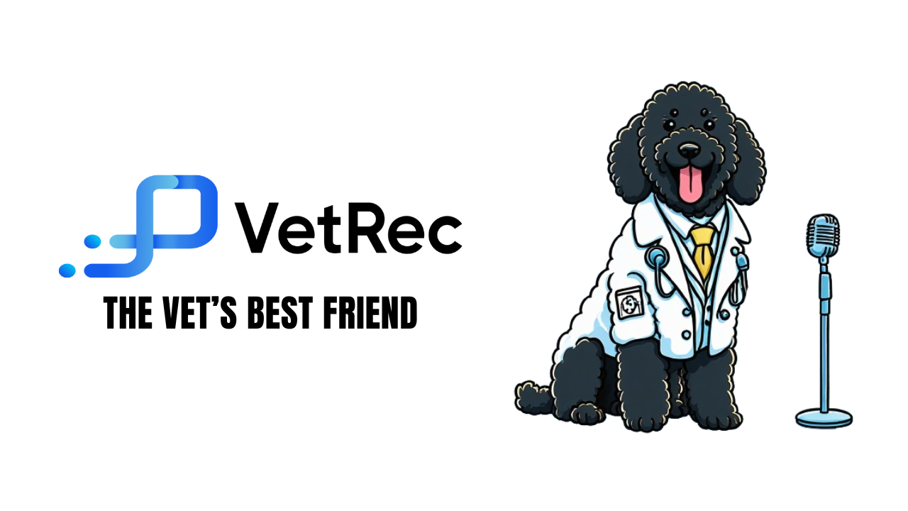 VetRec - Veterinary AI Scribe: Transforming Veterinarians' Workflows