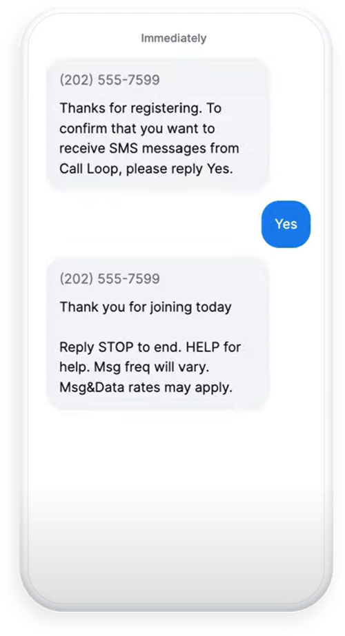 SMS Marketing – Call Loop