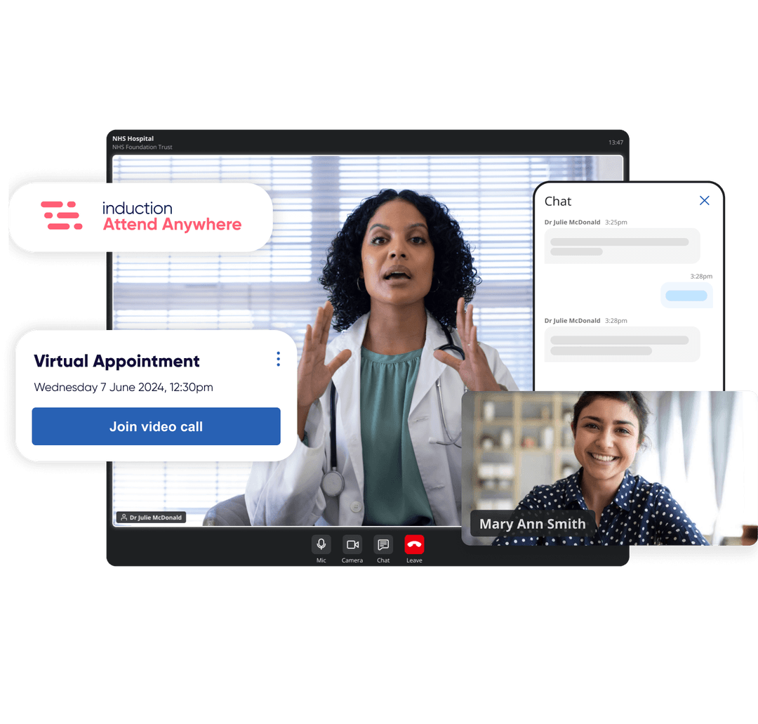 Video consultation - Induction Healthcare